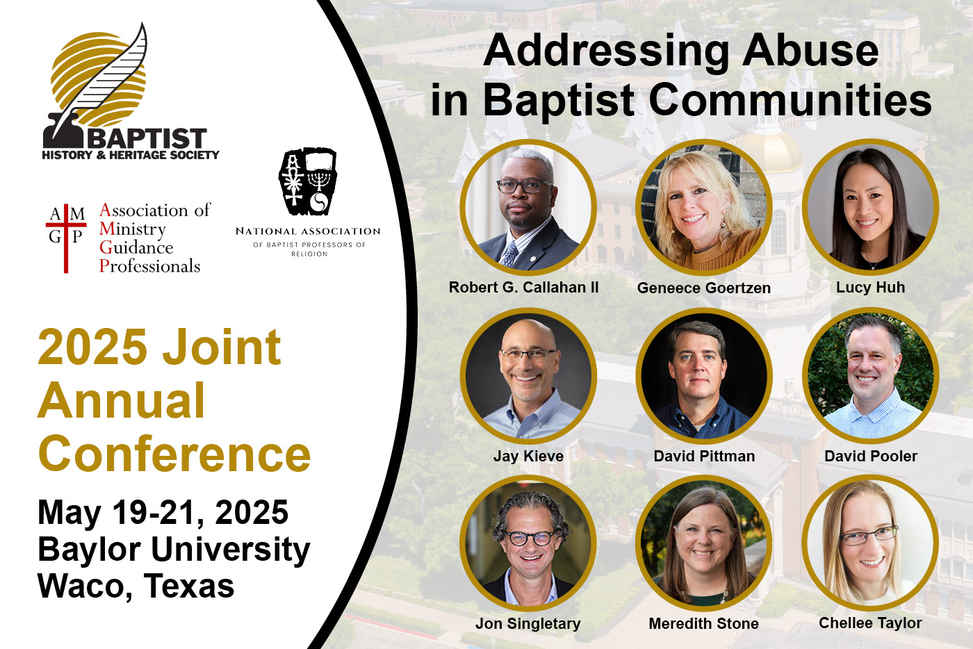 2025 Annual Conference – Baptist History & Heritage Society